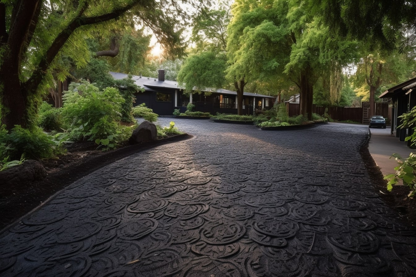 The Benefits Of Using Recycled Tire Rubber For Your Driveway